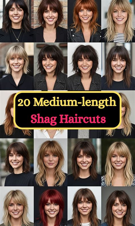20 Medium Length Shag Haircuts That Show This Trend Is Taking Over