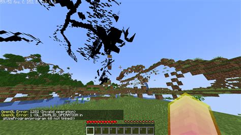Opengl Glitch Need Some Help Rminecraft