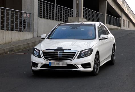 Spyshots 2014 W222 Mercedes Benz S Class Almost Undisguised