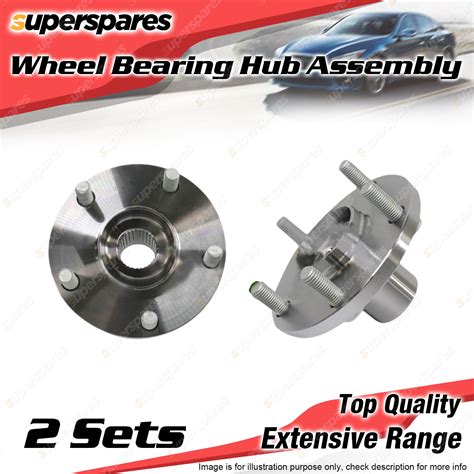 2x Front Wheel Bearing Hub Assembly For Lexus Rx350 Ggl15r Rx350 Gsu35r