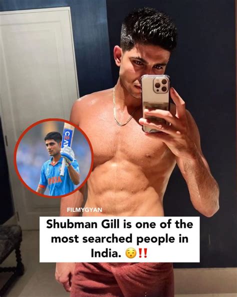 Shirtless Bollywood Men Hot Cricketer Shubman Gill Post Was Our Most