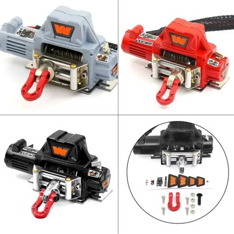 QUASI WINCH FIL VOITURE Lectrique Treuil For 1 10 RC Crawler Pi Ce S