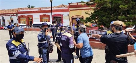 Se Enfrentan Policías Con Miembros Del Fnls