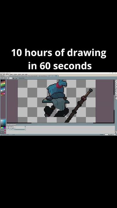 Octopus Noodles Pixelart Timelapse Aseprite Youtube