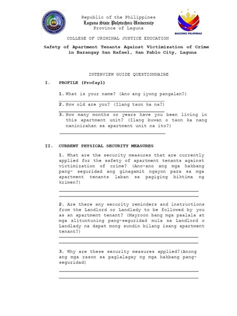 S Interview Guide Questionnaire Pdf Misconduct Renting S Interview Guide Questionnaire Pdf Misconduct Renting