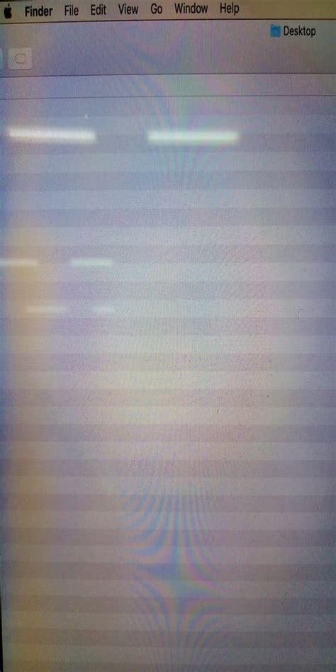 Macbook Pro Display Problem Orange Smudge Appears Near Edge Ask