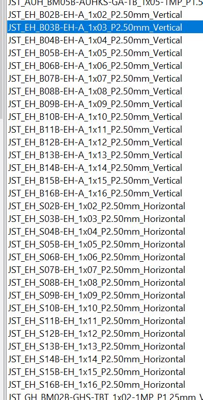 Jst Connectors Have Wrong Pn Issue Kicad Kicad Footprints Github