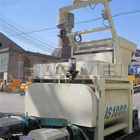 Js1000 Concrete Mixerandtwin Shaft Concrete Mixer Haomei Machinery
