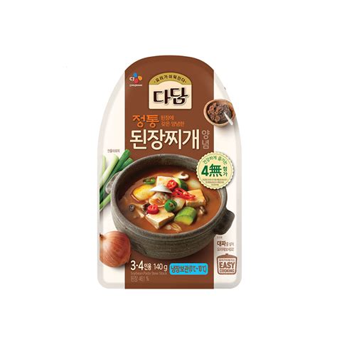 Cj다담전통된장찌개양념140g 배민 장보기∙쇼핑