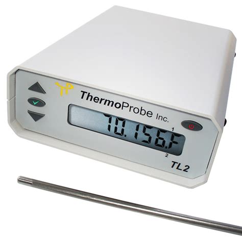 ThermoProbe TL2 Dual Channel RTD Benchtop Thermometer Two Probes from ...
