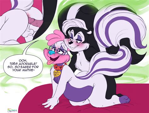 Rule 34 Anthro Artist Logo Ass Balls Big Ass Big Butt Black Body Black Fur Blue Nose Blush