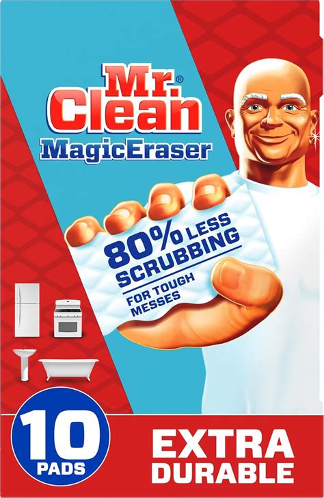 Mr Clean Magic Eraser Extra Durable For Powerful Cleaning