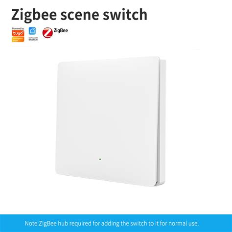 Smart Life Tuya Zigbee Wireless 1ch Scene Switch 3 Scenes Digital Life