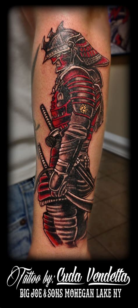 Samurai Tattoo Color