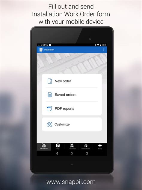 Installation Work Order Apk For Android Download