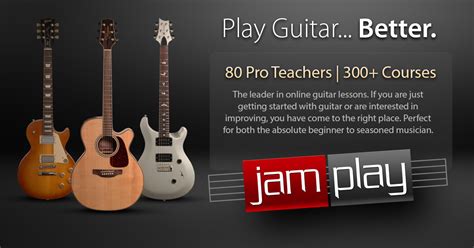 Guitar Lessons Acoustic And Electric Video Guitar Lessons Jamplay