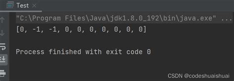 Java数组的定义与使用定义int数组 Csdn博客