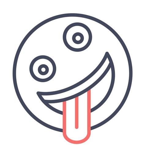 Premium Vector Zany Face Vector Illustration Style