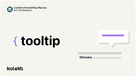 Tooltip For Confluence Data Centreserver Mosaic Content Formatting