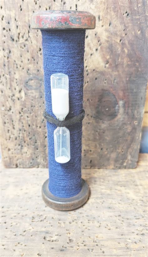 Timer Bobbin With Navy Thread Etsy