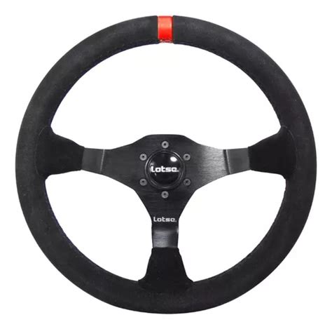 Volante Lotse Ring Tarja Vermelha Flange Simulador G27 G29