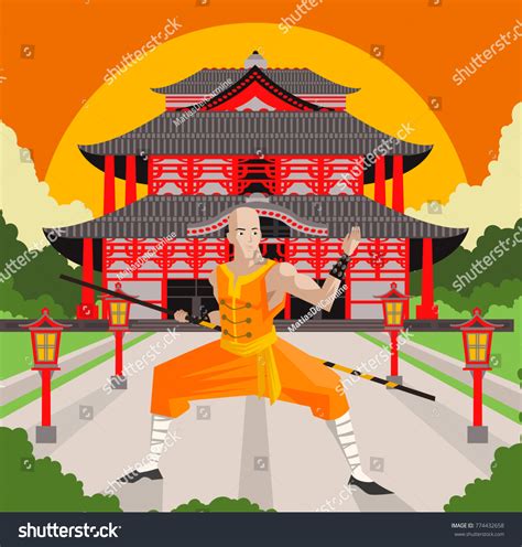 Shaolin Stock Illustrations Images Vectors Shutterstock