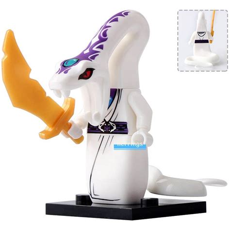 Pythor White Ninjago Lego Compatible Minifigure Bricks Toys