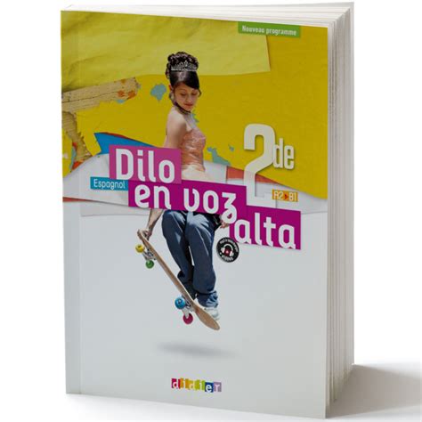 Espagnol Dilo En Voz Alta 2de A2b1 Didier Didier 2éme Alkirtas