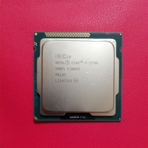Yahooオークション Intel Core I7 3770k Sr0pl 350ghz