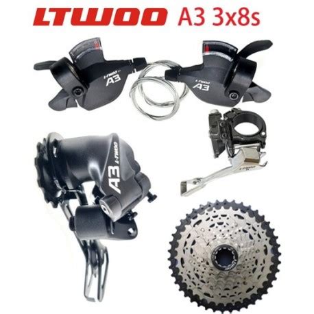 Grupo LTWOO MTB 3x8 A3 - Bici Urbana