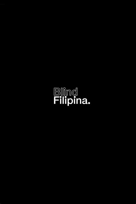 Blind Filipina Manila