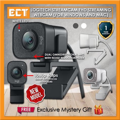 Logitech StreamCam 1080p 60 Fps FHD Streaming Webcam Support Windows And Mac Shopee Malaysia