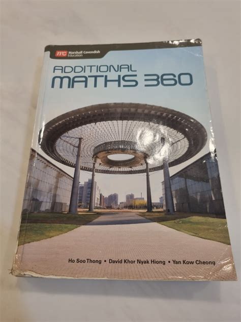 Additional Maths 360 By Marshall Cavendish Hobbies And Toys Books And Magazines Textbooks On