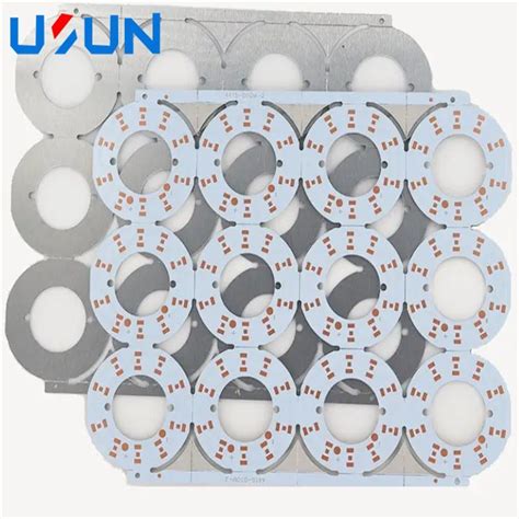 Single Side Aluminum Based Circuit Board Customized Led Light Mcpcb Factory And Led