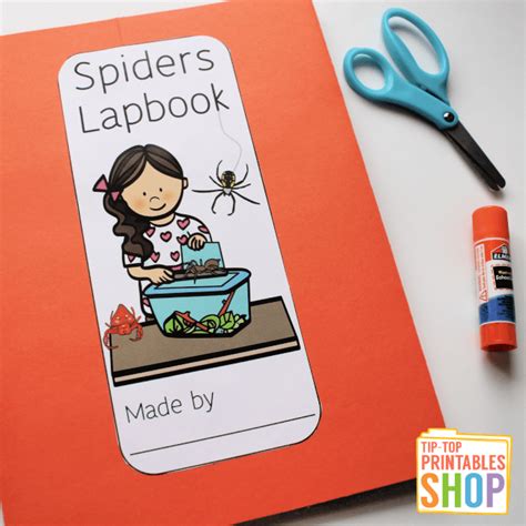 Spider Lapbook Homeschool Share