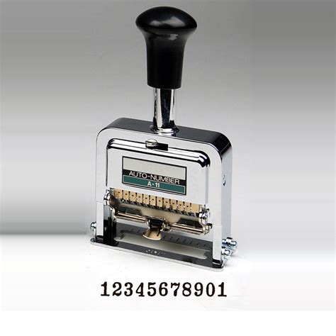Heavy Duty 11 Digit Automatic Numbering Machine