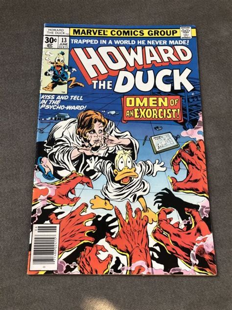 Howard The Duck 13 1st Full Appearance Of Kiss In Comics Antique