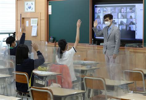 대면비대면 수업 동시 진행 전자신문