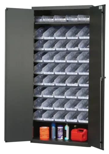 Quantum Qpr 102cl Heavy Duty 36 Bin Cabinet
