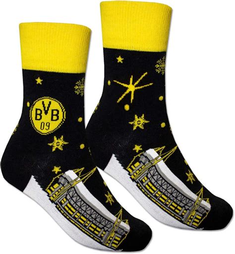 Borussia Dortmund Winter Socken Gr 35 38 Amazon De Sport Freizeit