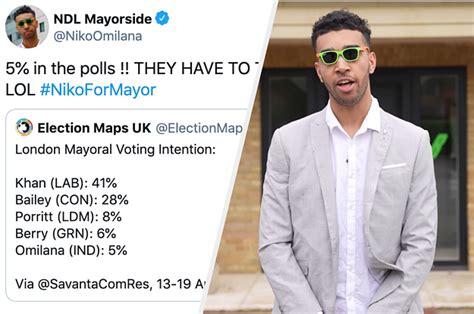 Youtuber Niko Omilana Is Trying To Become Mayor Of London