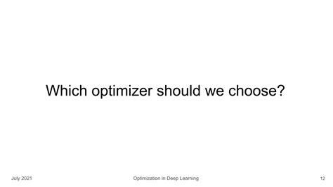 Optimization In Deep Learning Pdf Artificial Intelligence Technology And Computing