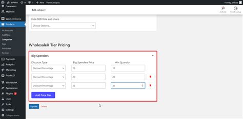 How To Set Quantity Based Woocommerce Tiered Pricing 4 Ways Wholesalex