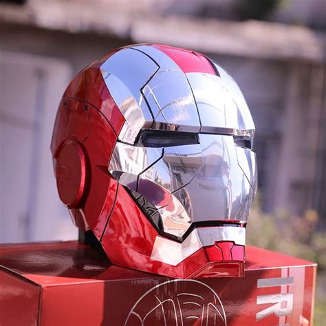 Шлем Железный человек MK5 IRON MAN с голосовым, сенсорным управлением 1 ...