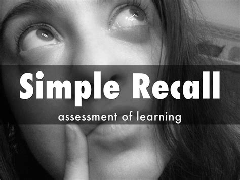 Simple Recall By Johroy01