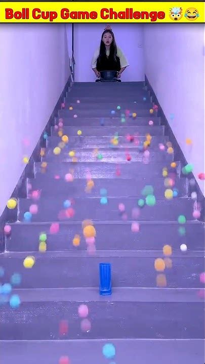 Ball Cup Game Challenge 🤯😂 F0 9f 98 82 F0 9f A4 A3 Shorts Youtube