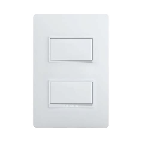 Interruptor Doble 1p 15a Blanco Bticino Control Y Elegancia En Promart