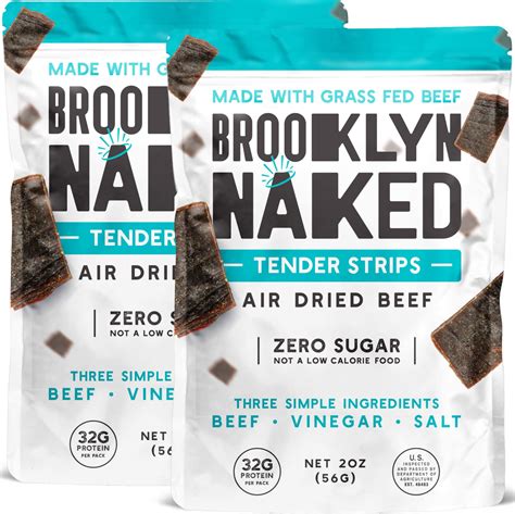 Amazon Brooklyn Naked Tender Air Dried Grass Fed Steak Slices