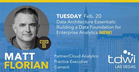 Tdwilasvegas Dataanalytics Techevent Comerit