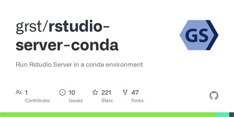 GitHub Grst Rstudio Server Conda Run Rstudio Server In A Conda
